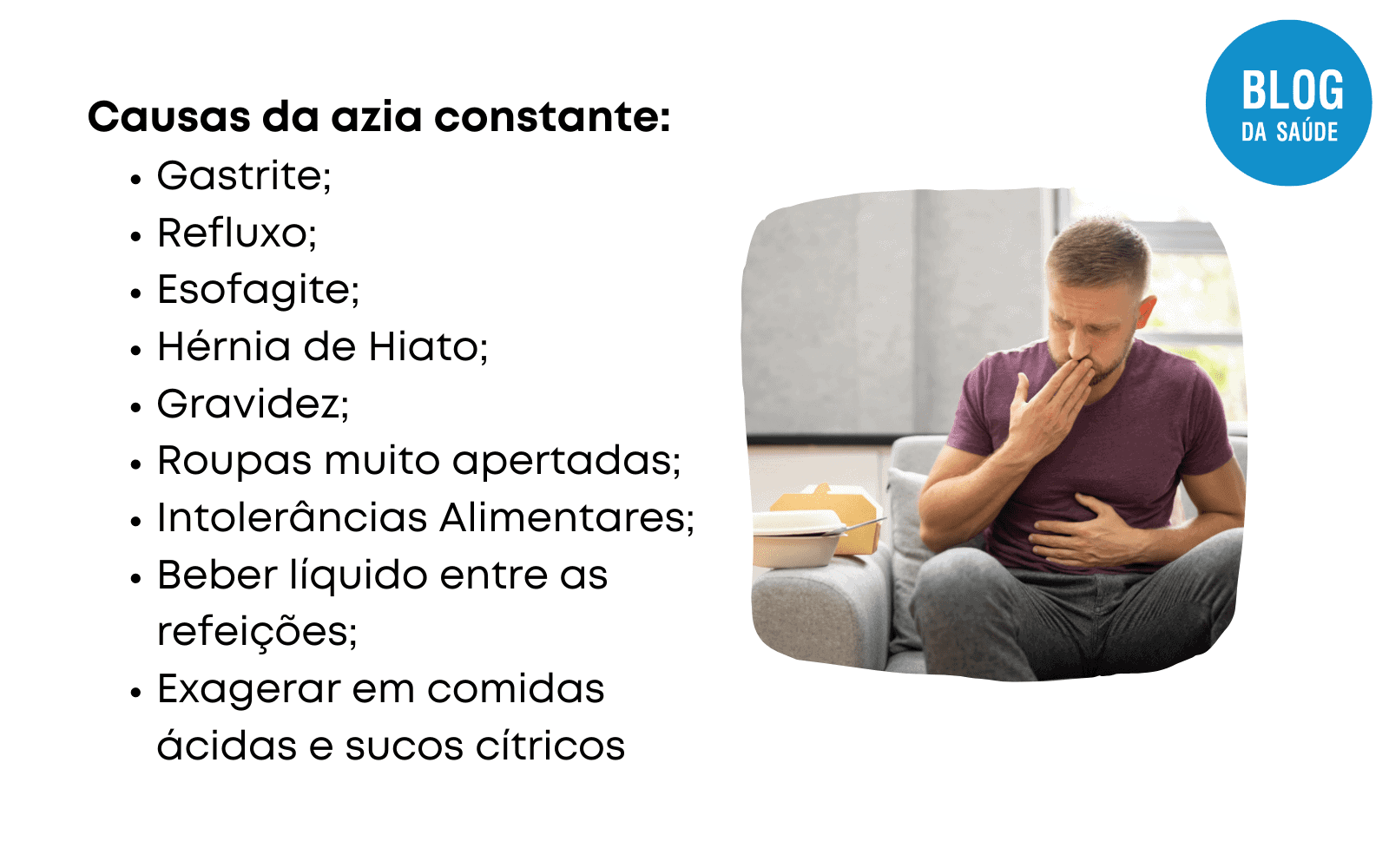 Azia Constante: O Que Pode Ser? - Blog Da Saúde