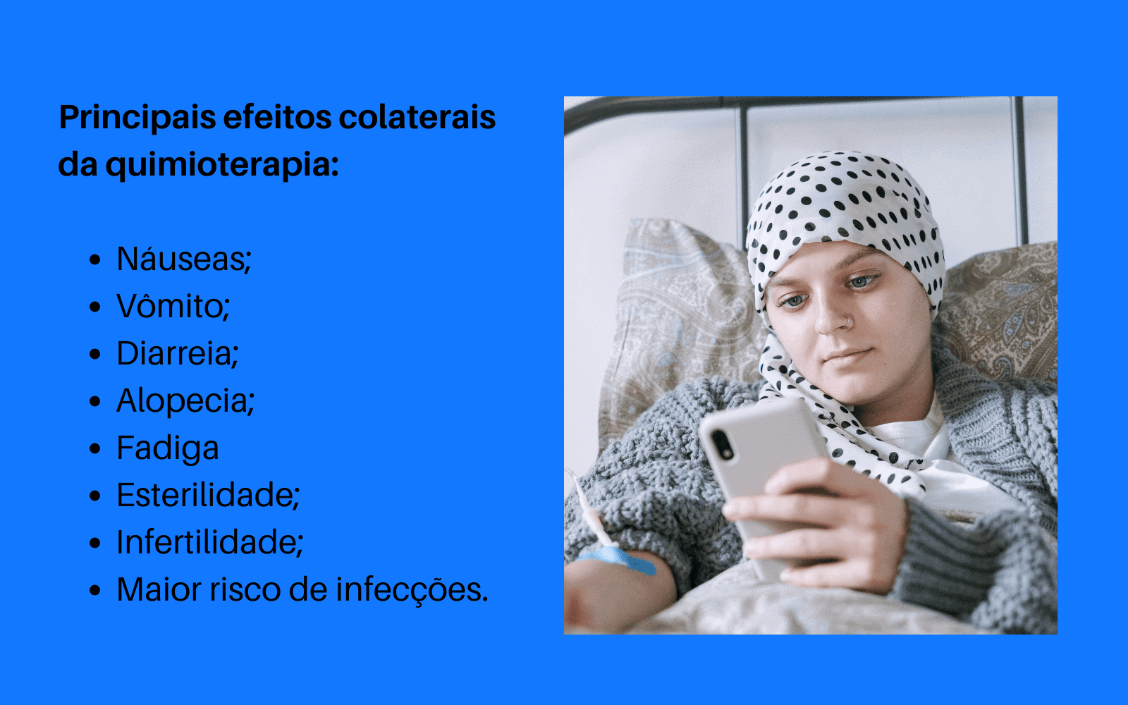 Quais São Os Efeitos Colaterais Da Quimioterapia? - Blog Da Saúde
