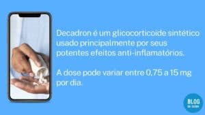 Decadron (Dexametasona), O Que é E Para Que Serve? - Blog Da Saúde